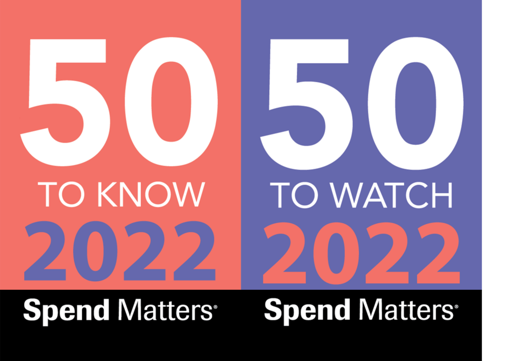 Spend Matters names the 2022 "50 Providers to Know", "50 Providers to Watch" and Future 5 start ...