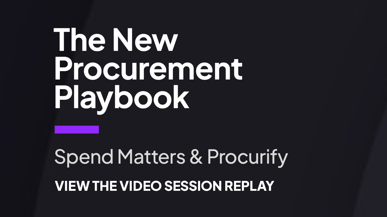 Supplier Management Orchestration video - Spend Matters